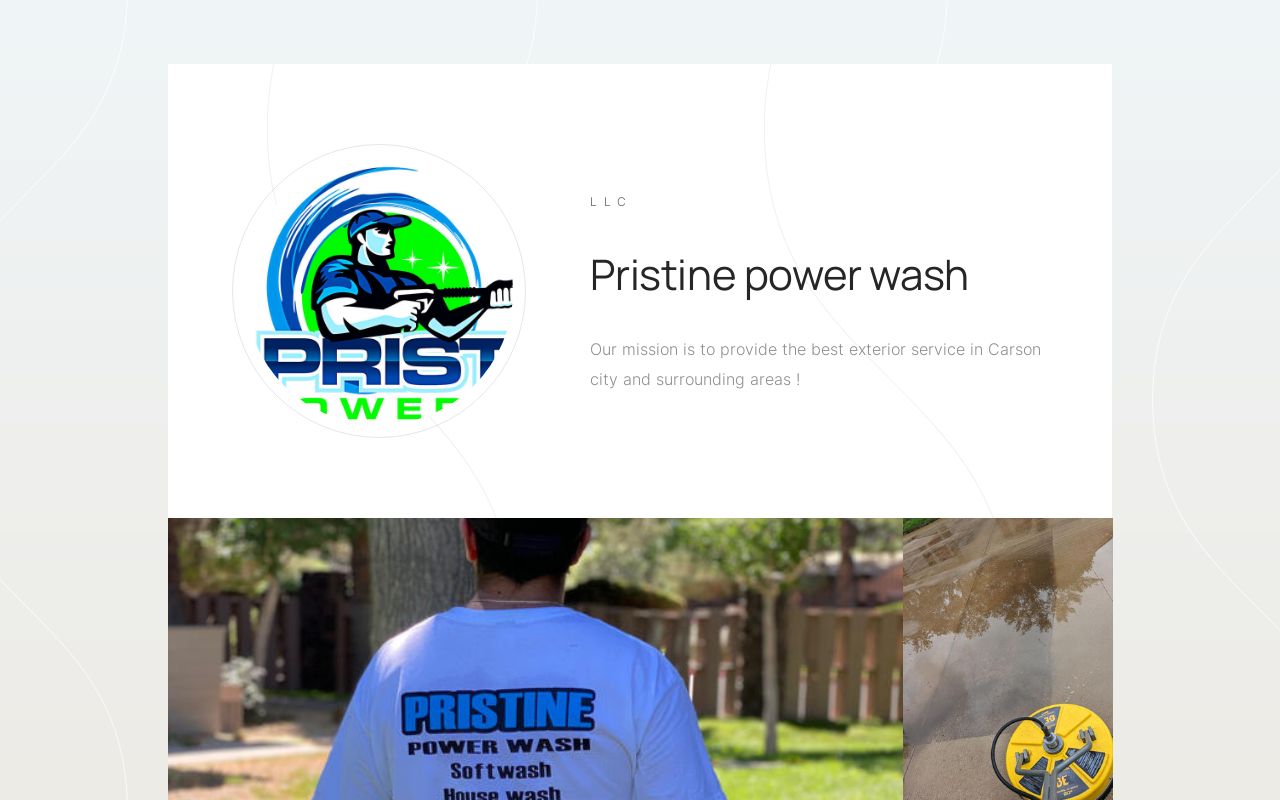 Pristine power wash